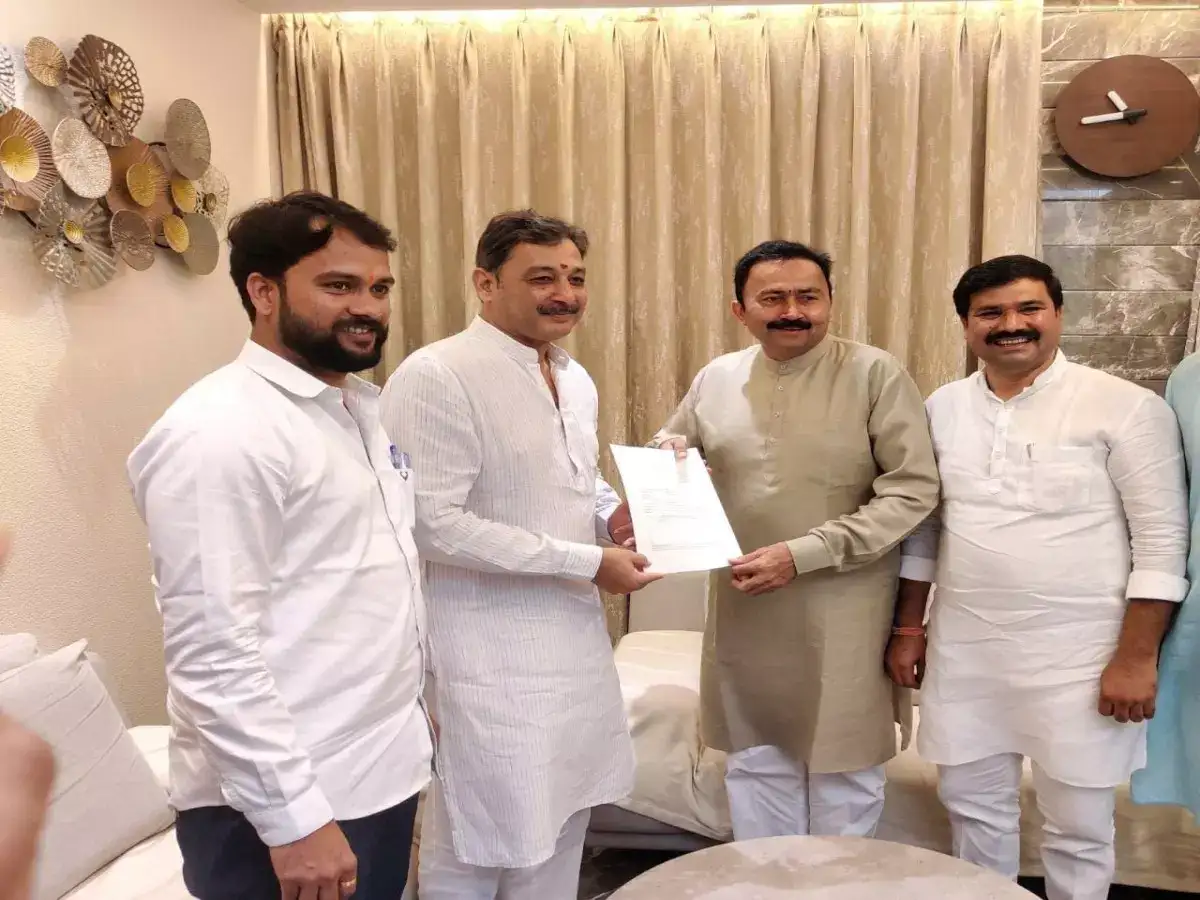 MLA Mahesh Baldi Announces Support to Sambhaji Raje Chhatrapati ...