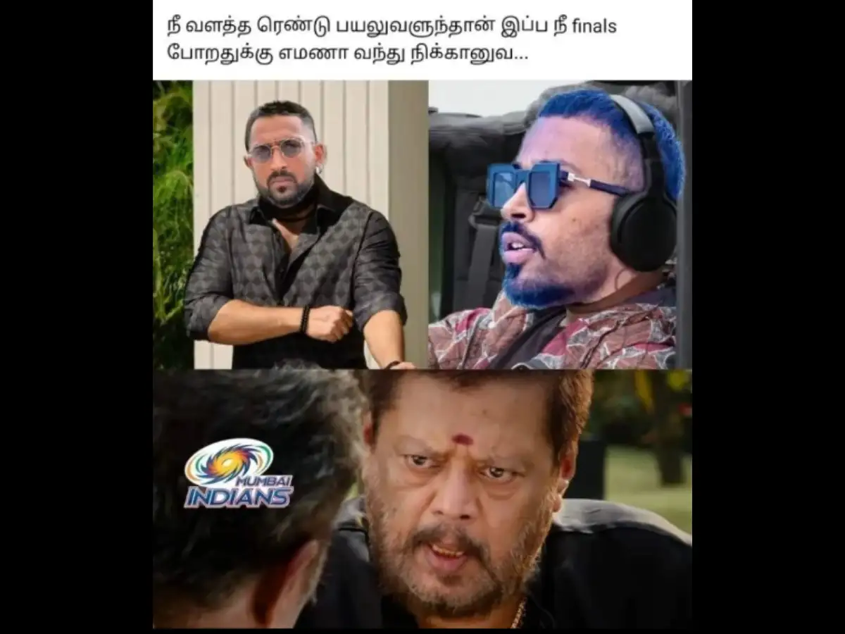 Csk Tamil Memes,MI Memes Tamil : நீ வளர்த்த 2 பயலுக பாண்டியா ...