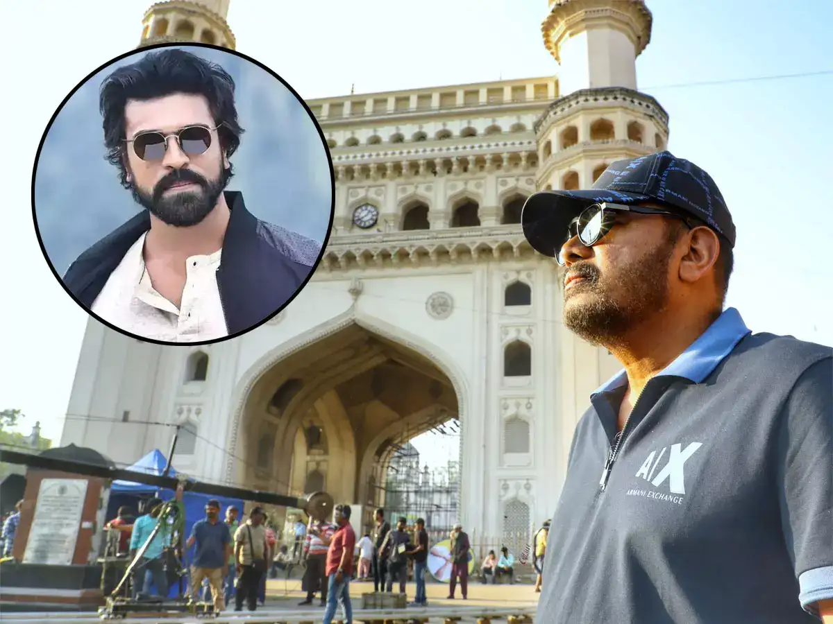 Ram Charan: చార్మినార్ వద్ద RC15 షూటింగ్.. రామ్ చరణ్ సోలో సాంగ్ - ram ...