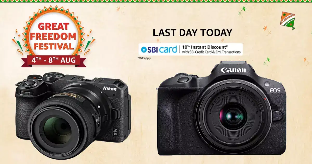 इन DSLR और Mirrorless Cameras में मिलेगा हाई क्‍वालिटी सेंसर, Amazon ...