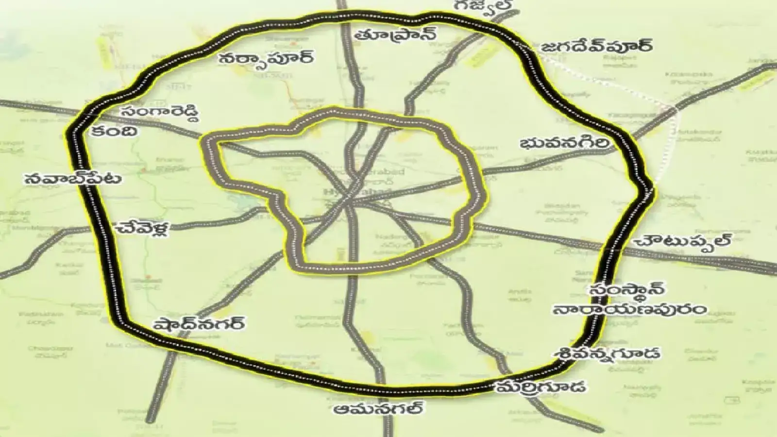 Forest Department Approves Land for Hyderabad Regional Ring Road ...
