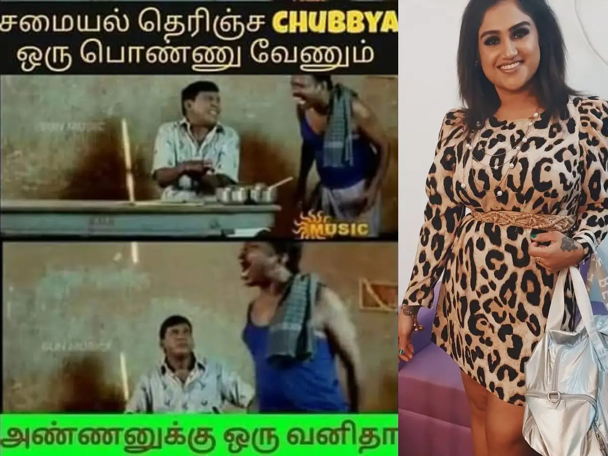 Vanitha Vijayakumar,அண்ணனுக்கு ஒரு வனிதா.. தன்னை பற்றி மீம் பதிவிட்ட ...