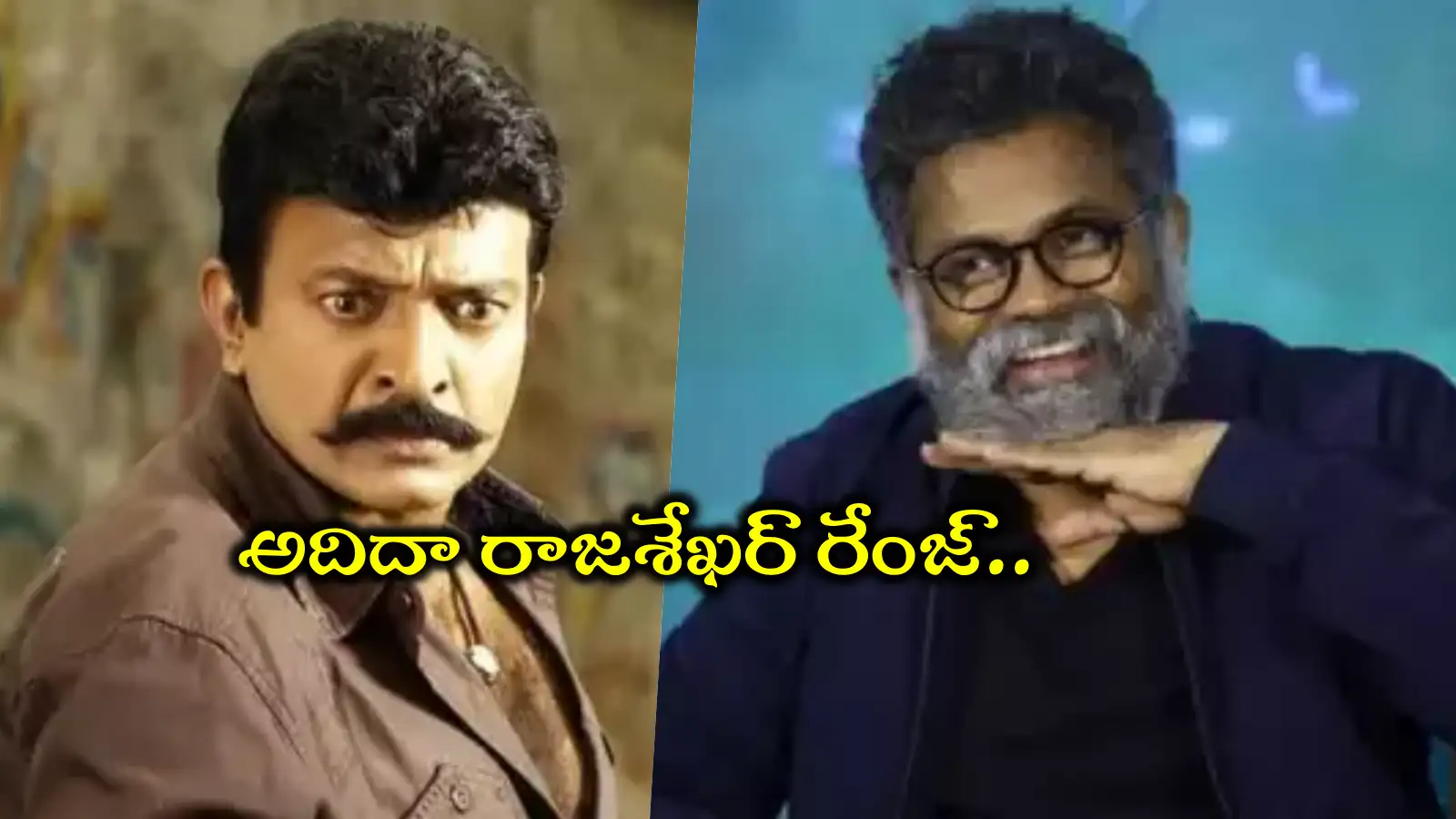 Director Sukumar,Hero Rajasekhar: హీరో రాజశేఖర్ వల్లే ఇండస్ట్రీకి వచ్చా ...