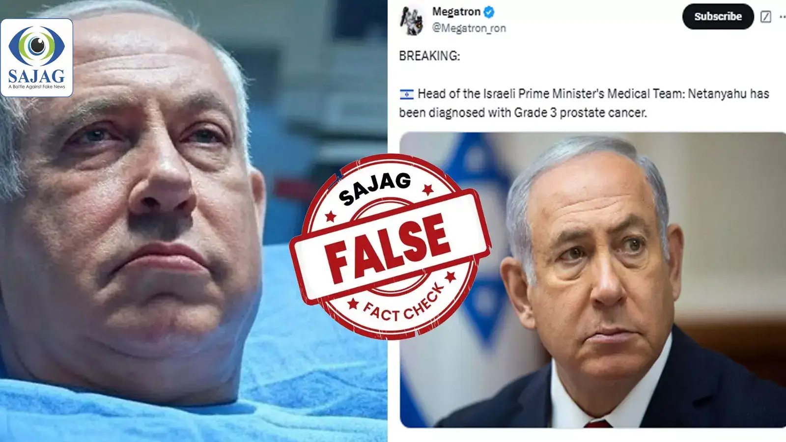 Fact Check: इजरायल के पीएम नेतन्याहू को कैंसर होने का दावा वायरल ...