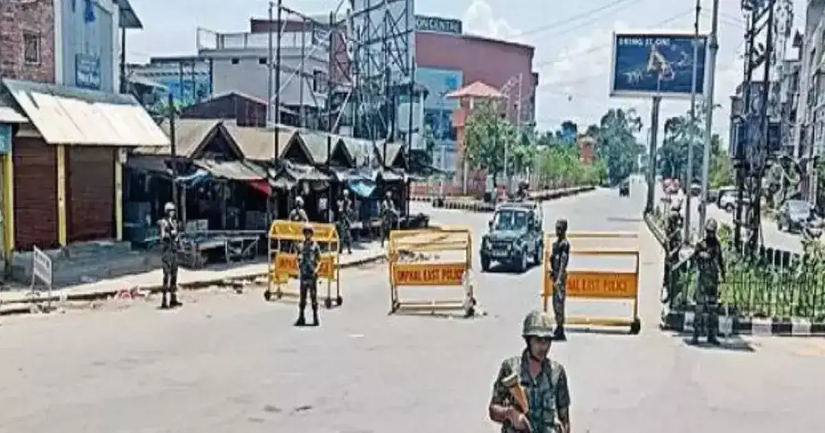Manipur Violence Manipur Police Commando Was Killed Today In An Attack ...