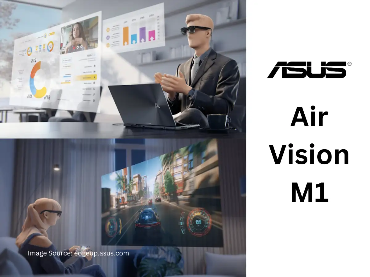 Asus Wearable Display Glasses,ஆப்பிள், சோனியா தூக்கி சாப்ட்ரும் போலயே இந்த Asus Air Vision M1 ...
