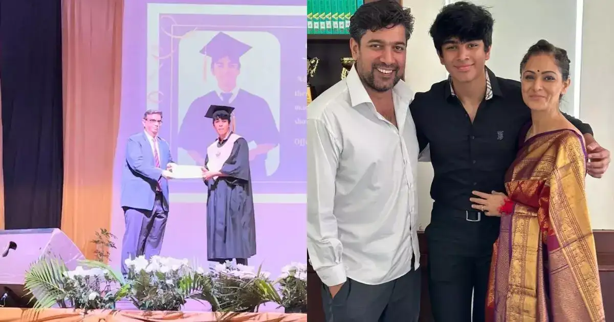 தனுஷ் மகன், சூர்யா மகள் மட்டும் அல்ல சிம்ரன் மகனுக்கும் கிராஜுவேஷன் ...