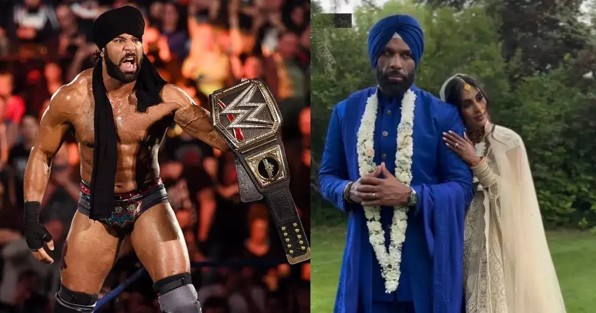 Jinder Mahal Wedding,WWE स्टार ने भारतीय देसी अंदाज में रचाई शादी, यूं ...