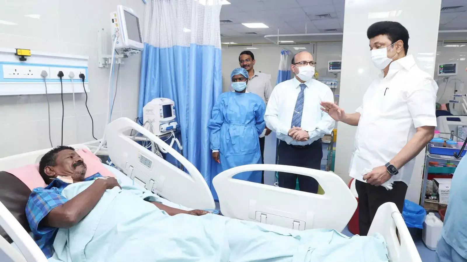 MK Stalin Surprise Visit To KCSSH Guindy கலைஞர் நூற்றாண்டு உயர்சிறப்பு ...