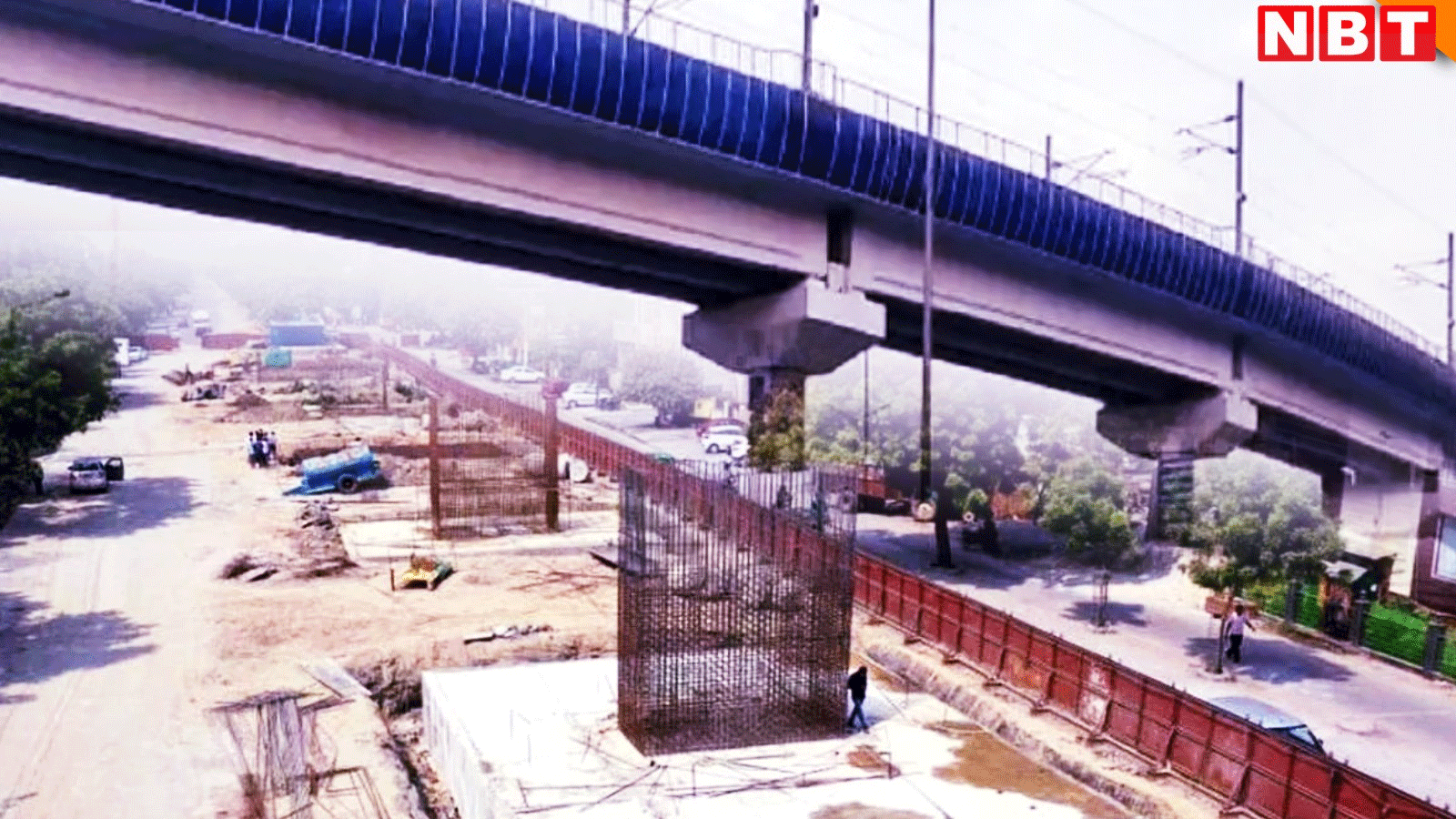 नोएडा में फिर शुरू हुआ 6 लेन वाले चिल्ला एलिवेटेड का काम, जानिए कब तक ...