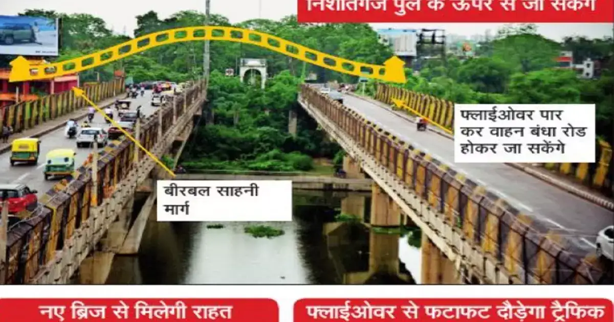 Lucknow Green Corridor से हनुमान सेतु पर खत्म होगा जाम, निशातगंज के नए ...