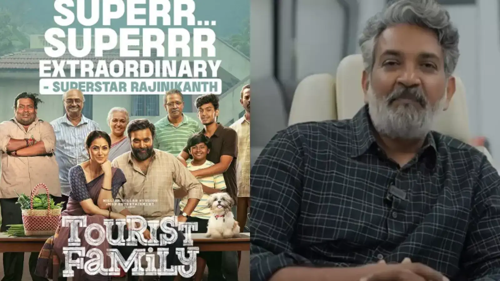 Rajamouli Review On Tourist Family,టూరిస్ట్ ఫ్యామిలీకి రాజమౌళి రివ్యూ ...
