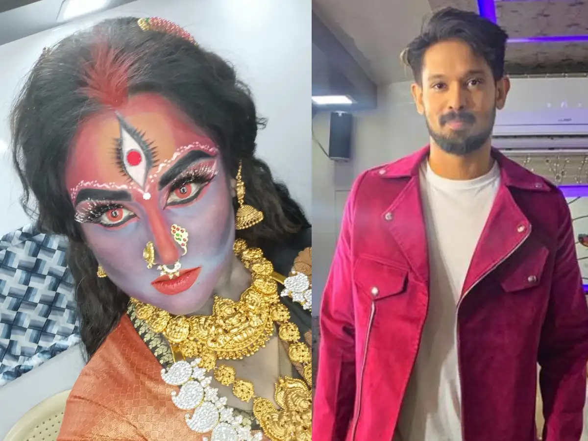 Vanitha Vijayakumar,அம்மன் கெட்டப்பில் வனிதா பச்சையாக பேசினார்: நகுல் ...