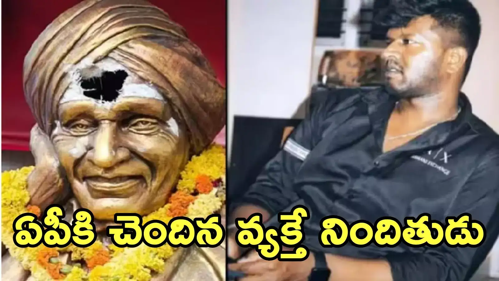 Shivakumar Swamy Statue,Bengaluru: ప్రముఖ స్వామీజీ విగ్రహం ధ్వంసం ...