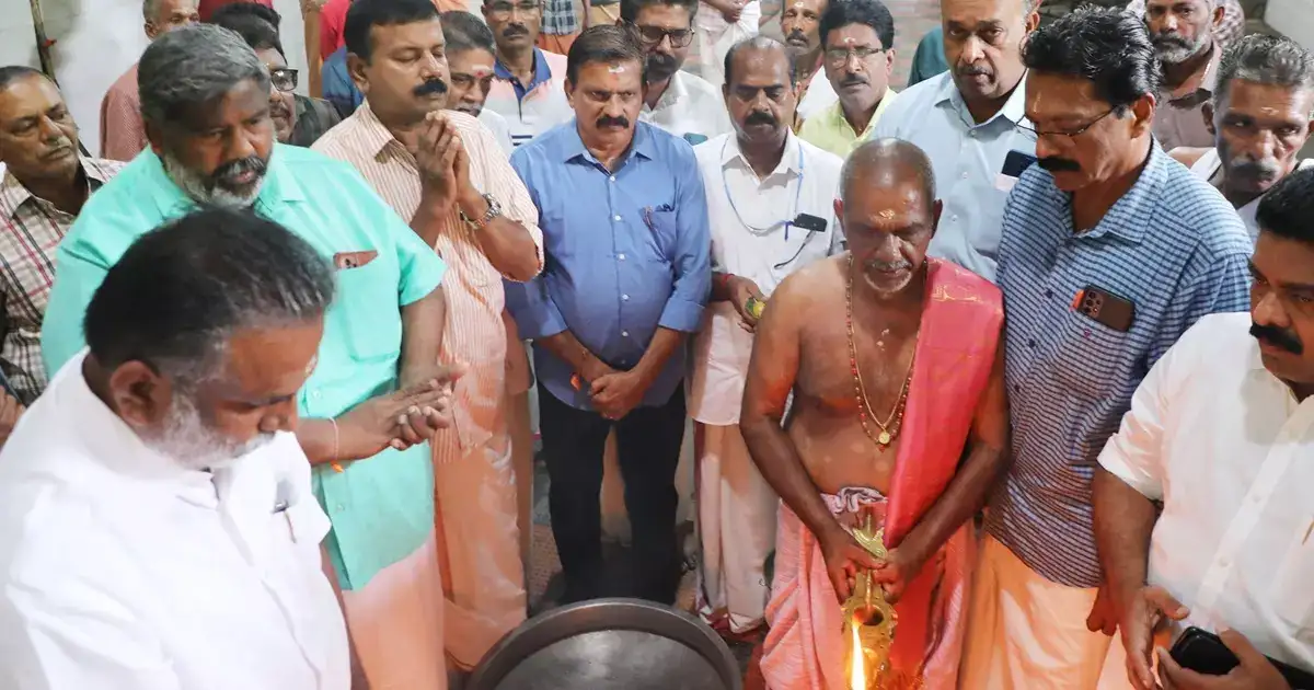 Aranmula Ashtami Rohini Vallasadya 2023,അഗ്നി പകർന്നു, വരൂ ...