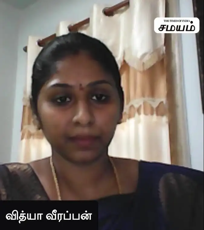 Vidya Veerappan,Exclusive: சந்தனக் கடத்தல் வீரப்பன் மகளுக்கு பாஜகவில் ...