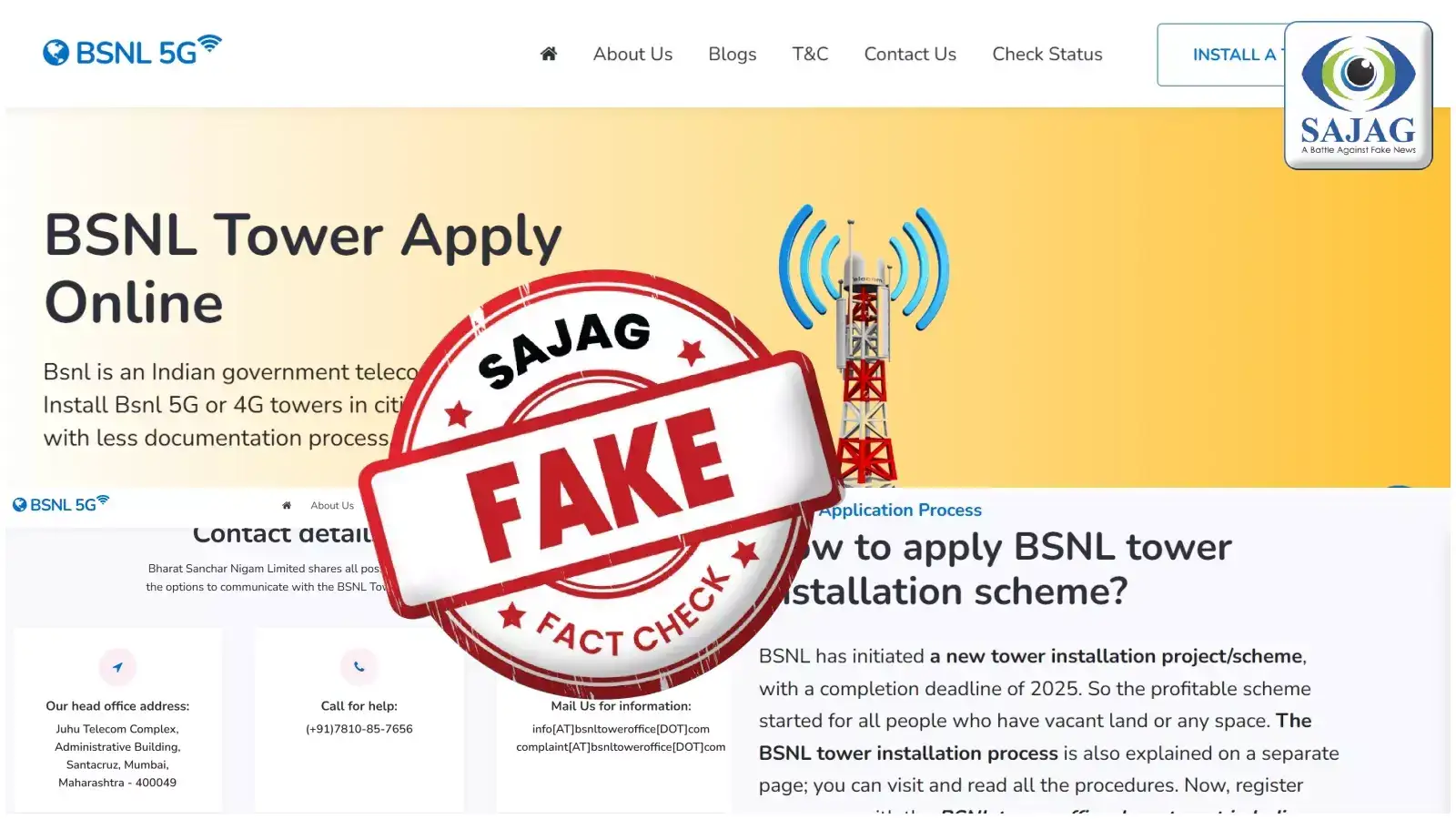 Bsnl Tower Office Website,‘BSNL టవర్ ఏర్పాటు చేయండి.. నెలకు రూ.65 వేల వరకు ఆదాయం పొందండి ...