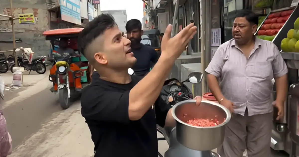Delhi Street Food Horror Rotten Pomegranate Seeds Used for Juice Video Viral | ‘७० रुपयांत ...
