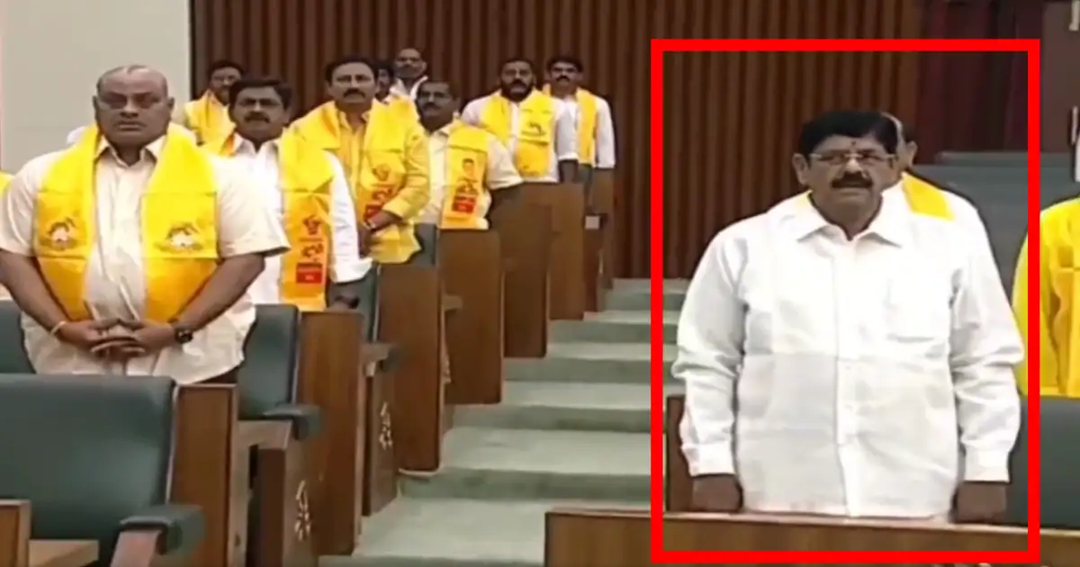 Anam Ramanarayana Reddy,AP Assembly: టీడీపీ సభ్యుల్లో కలిసిపోయిన.. వైసీపీ ఎమ్మెల్యే! - anam ...