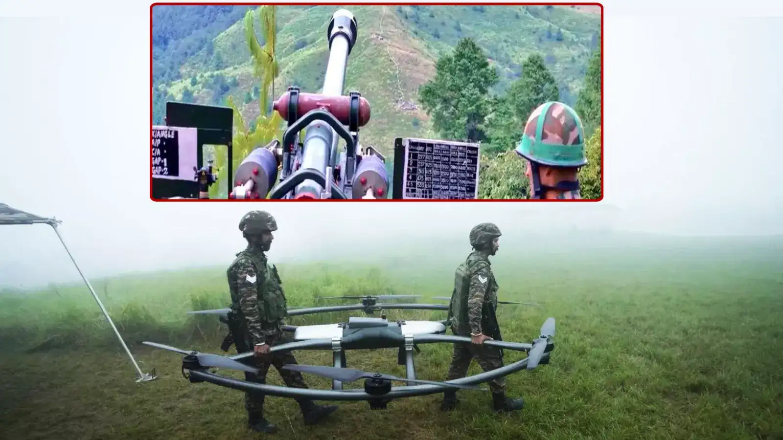 भविष्य में ड्रोन से युद्ध जीतने का अभ्यास..सियोम प्रहार...भारतीय सेना ...