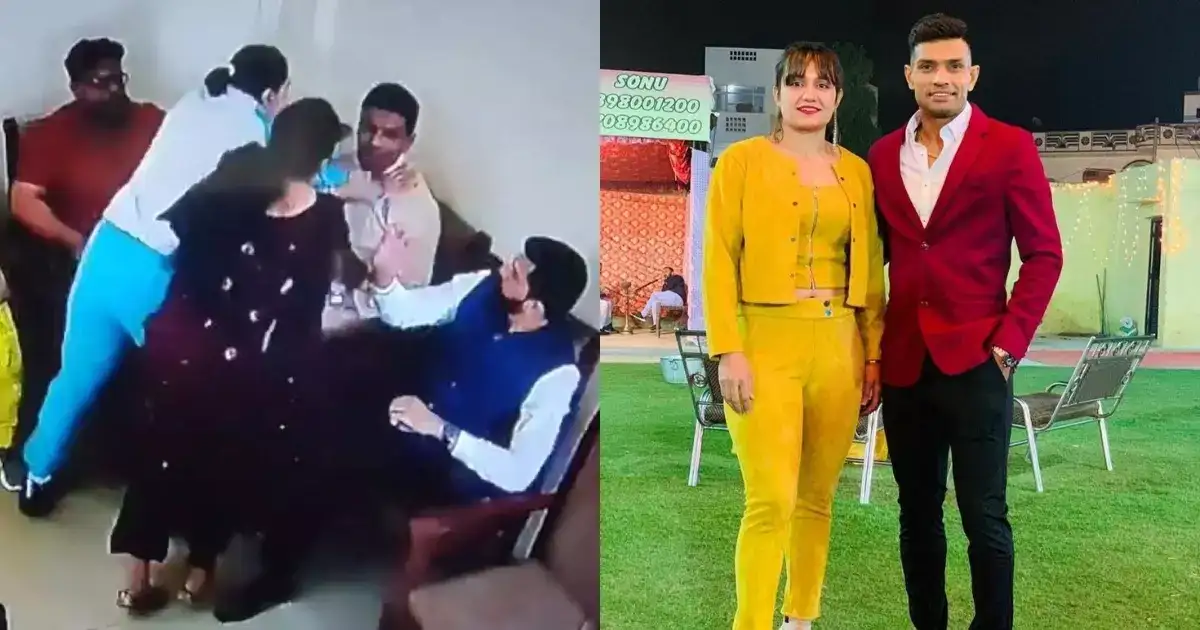 स्वीटी बूरा और दीपक हुड्डा में जबरदस्त लड़ाई... पुलिस स्टेशन का वीडियो ...