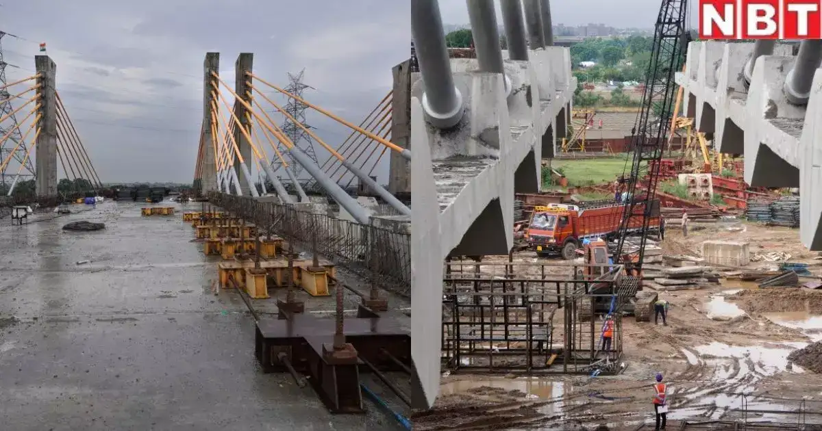 Barapullah Elevated Corridor Project Latest News : जमीन से महज 11 मीटर ...
