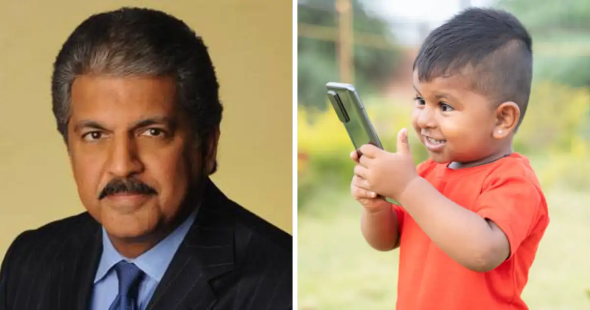 Anand Mahindra On Kids Smartphone Use,आनंद महिंद्रांचा पालकांना इशारा ...