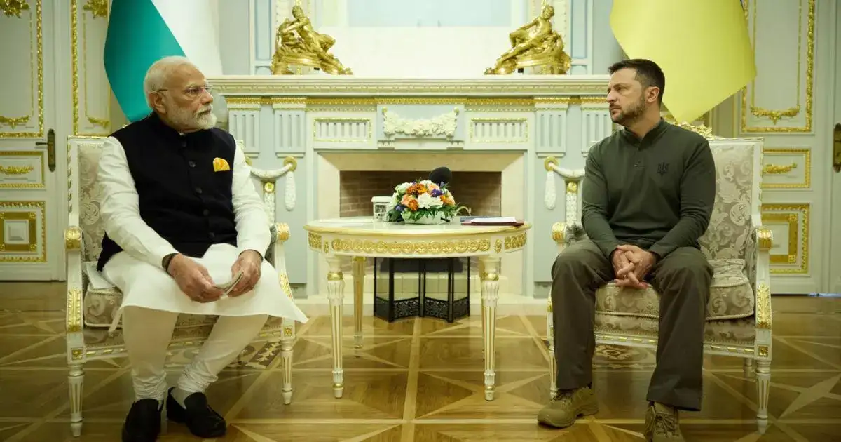 PM Modi In Ukraine,पुतिन से हुई चर्चा के बारे में जेलेंस्की को बताया ...