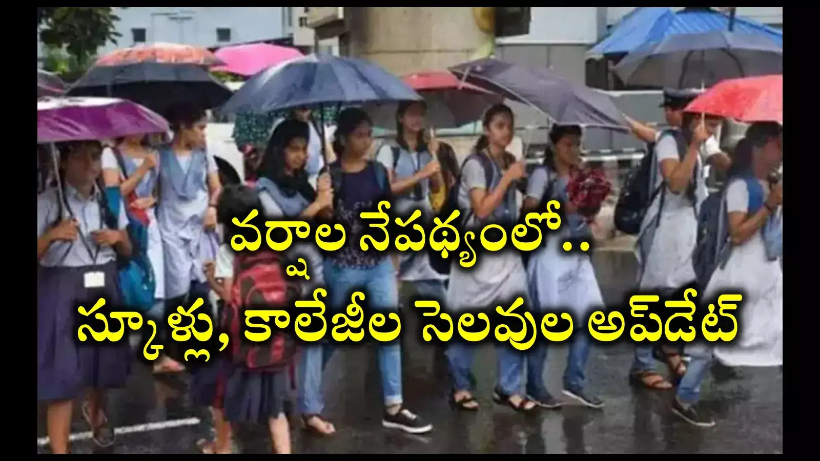 AP Rains,School Holidays : ఈ జిల్లాల్లో స్కూళ్లకు 3 రోజులు సెలవులు.. అంటే ఈనెల 17 వరకు హాలిడేస్ ...