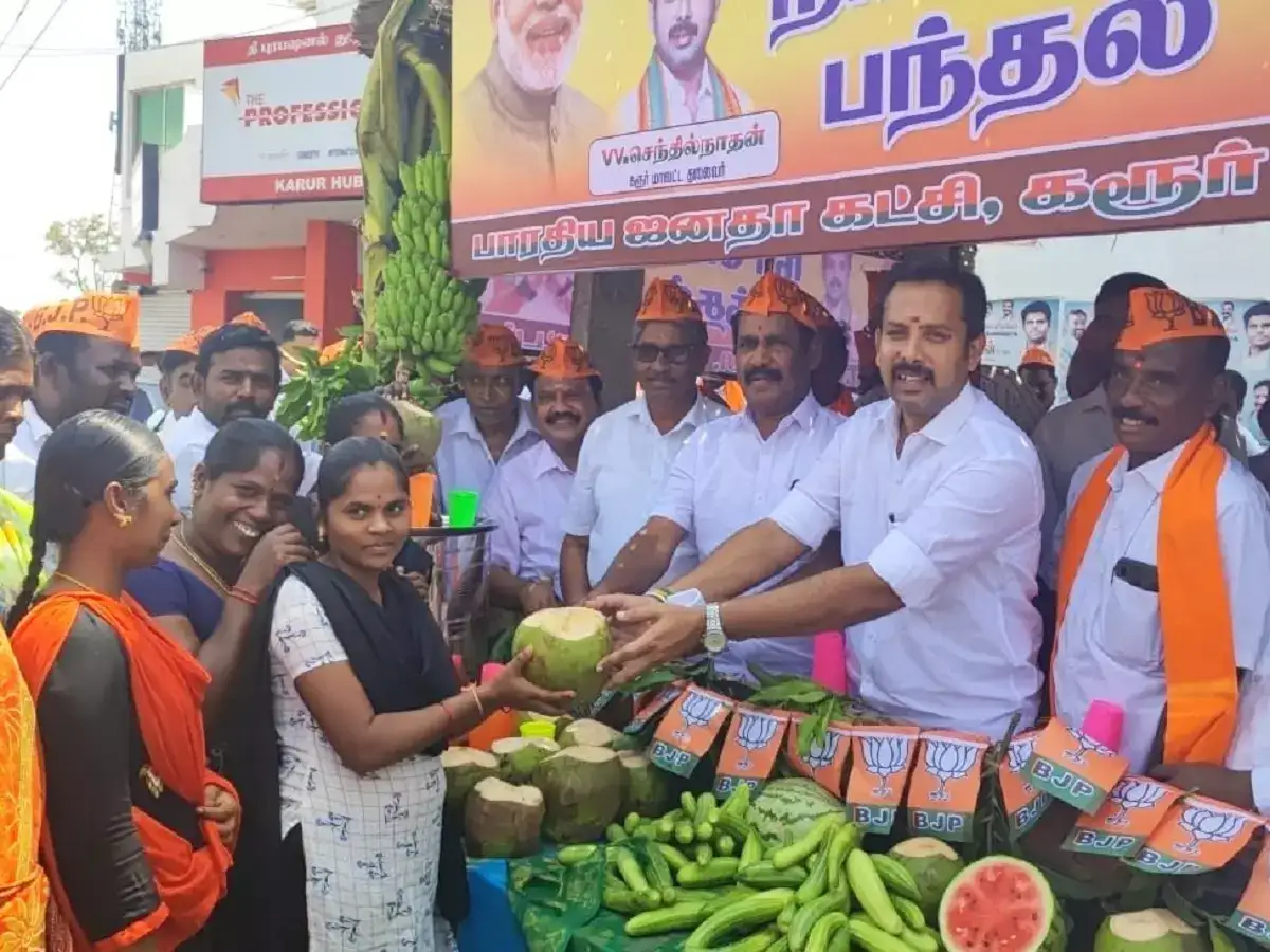 Karur Bjp,அண்ணாமலை போட்ட உத்தரவு; தடபுடல் ஏற்பாடு செஞ்ச கரூர் பாஜக ...
