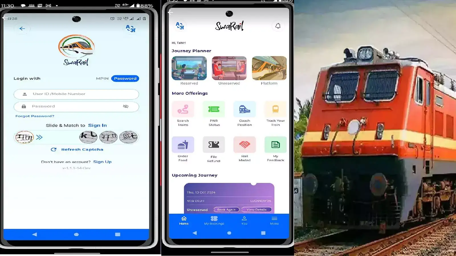 Indian Railway SuperApp SwaRail Launch,इंडियन रेलवे का नया SwaRail ऐप, टिकट बुकिंग से लेकर फूड ...