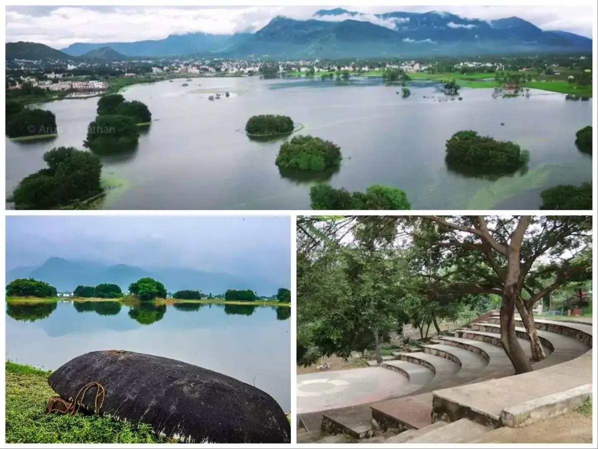 Salem Mookaneri lake is Must visit Tourist place : சிறு தீவுகளுடன் ...