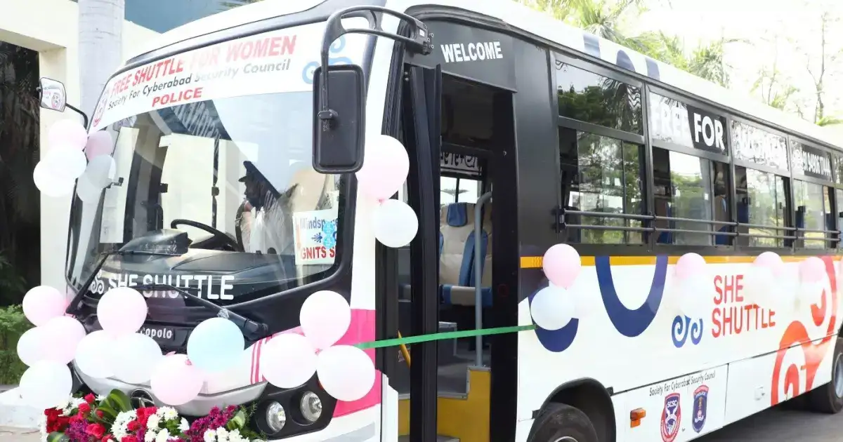 She Shuttle Buses Started,హైదరాబాద్ మహిళలకు గుడ్‌న్యూస్.. మరో రెండు షీ ...