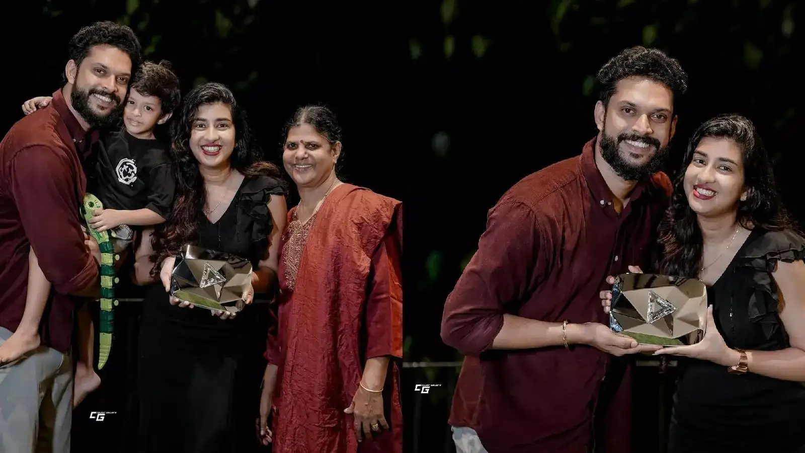 Sen Sree Maneesh Diamond Play Button,കേരളത്തിലെ നാലാമത്തെ ഡയമണ്ട് പ്ലേ ...