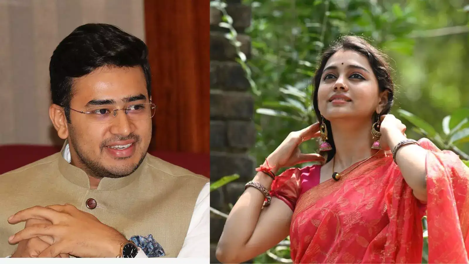 Tejasvi Surya And Sivasri Skanda Prasad பாஜக தேஜஸ்வி சூர்யாவுக்கு கெட்டிமேளம் - தமிழ் பாடகியை ...