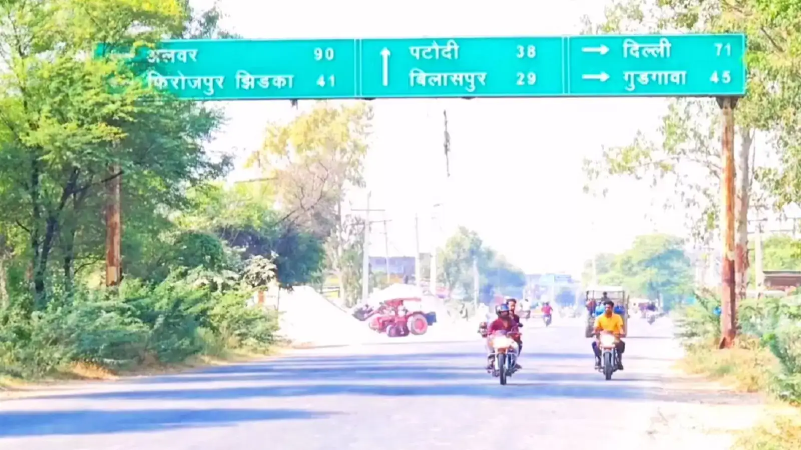 Haryana Roads,होडल-नूंह-पटौदी-पटौदा मार्ग को 4 लेन बनाने की मंजूरी, दिल्ली-मुंबई एक्सप्रेसवे से ...