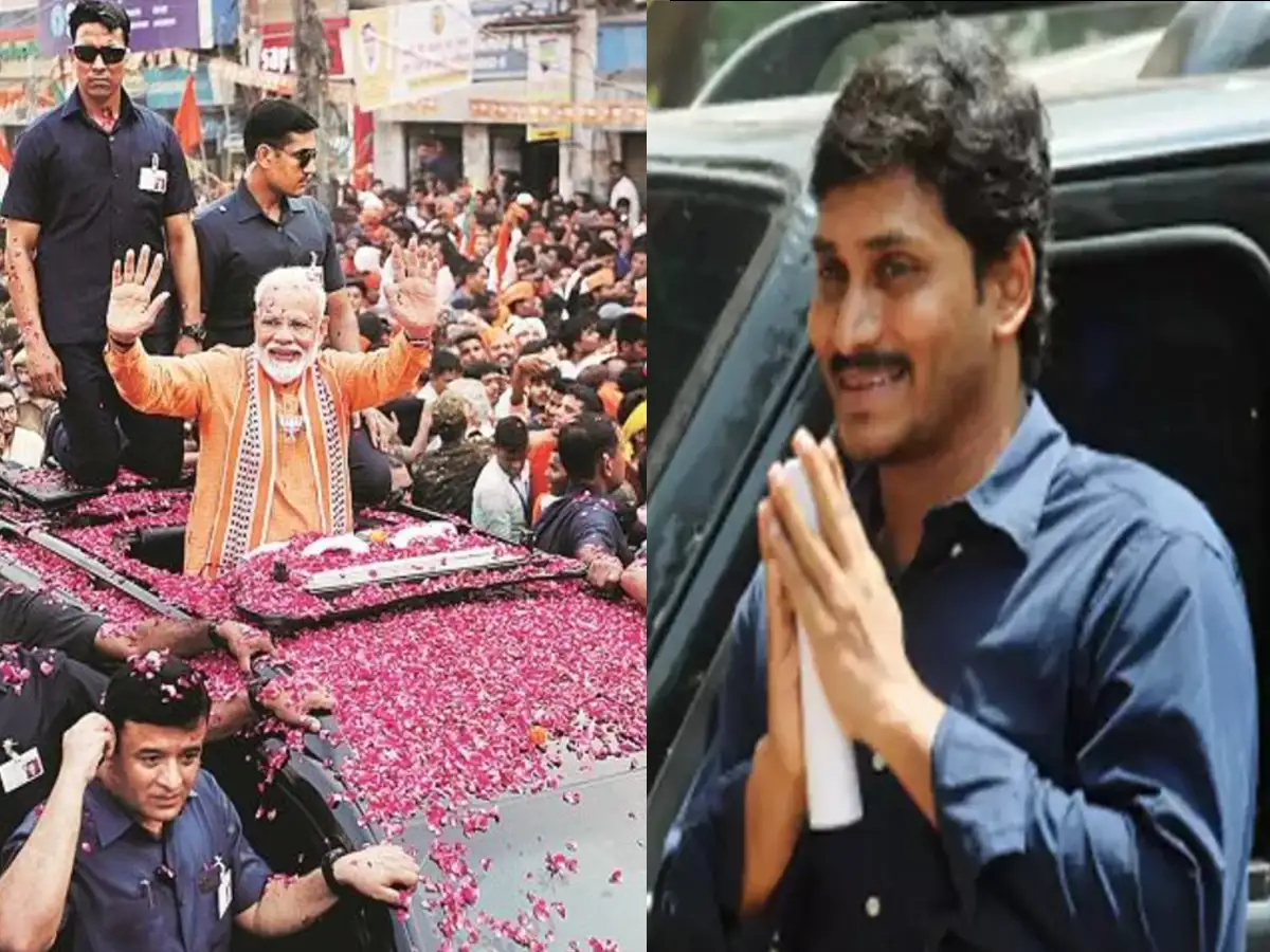 Jagamohan Reddy Convoy,கான்வாய் வாகனங்கள் அணிவகுப்பில் மோடியை ...