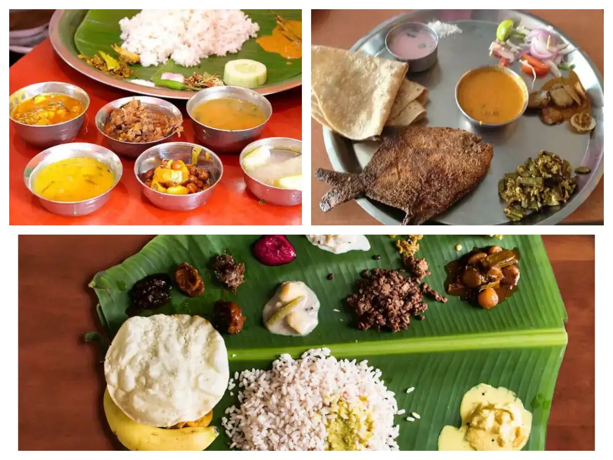 Thali Meals In India,ദൂരം കൂടും തോറും സദ്യയുടെ സ്വാദും മാറും, ഇതാ ...