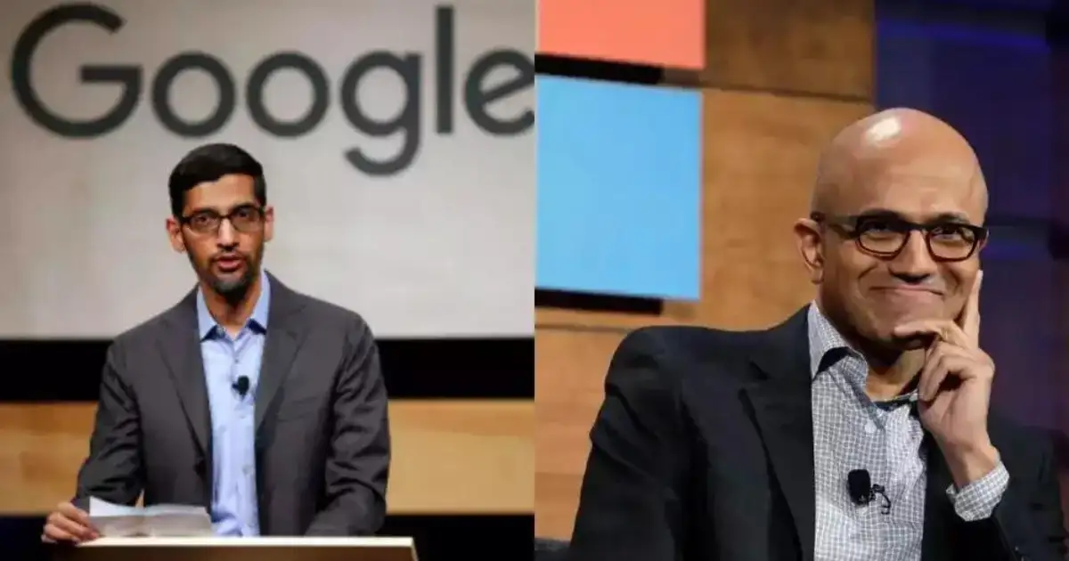 Google Chrome,Chat GPT மூலமாக Google நிறுவனத்தை அலறவிடப்போறோம்! சவால் விடும் சத்யா நாடெல்லா ...