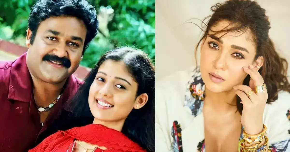 Nayanthara With Mohanlal,ഉള്ളില്‍ നിന്ന് വരട്ടെ എന്ന് മോഹന്‍ലാല് ...
