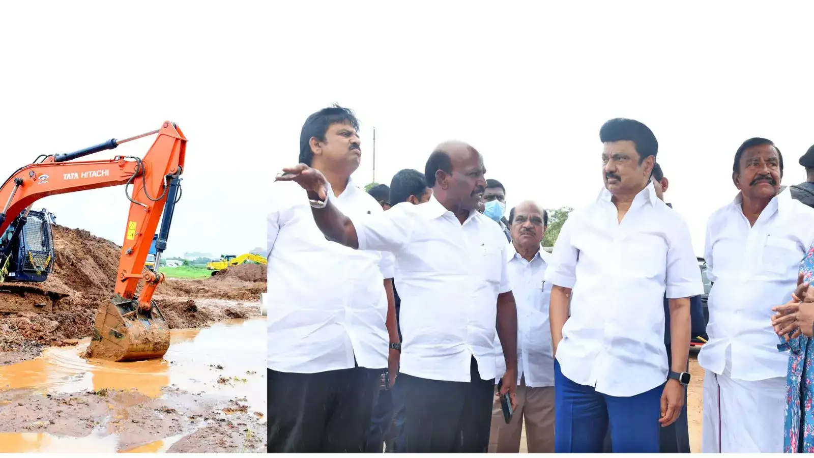 MK Stalin Visited And Inspected The Ongoing Works In Chennai Guindy ...