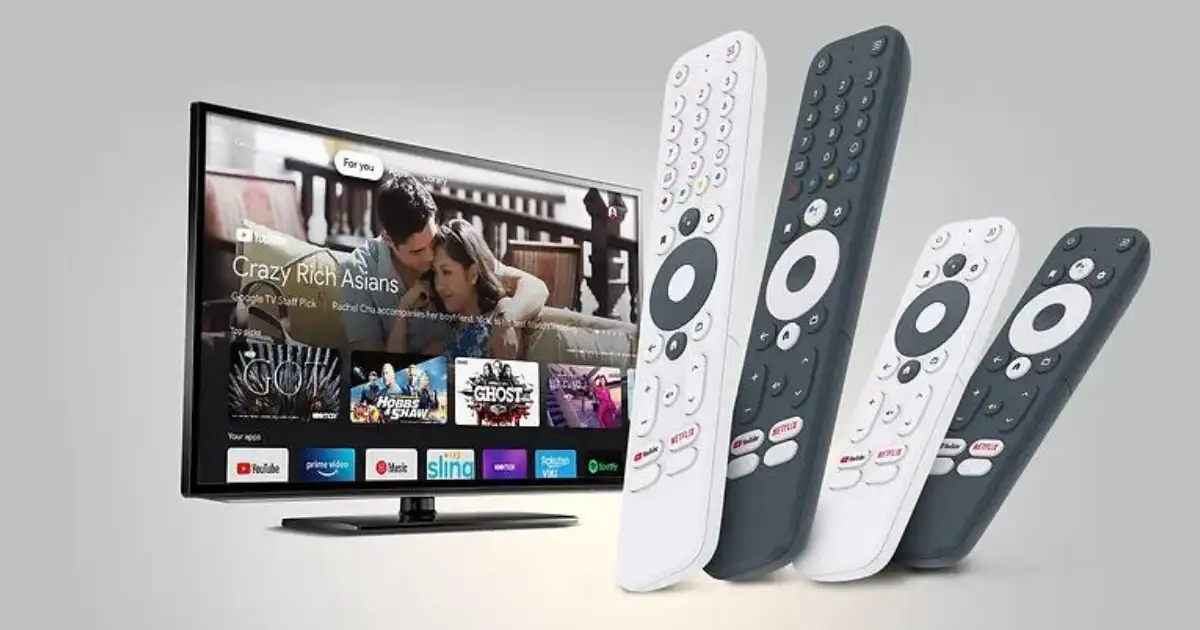 Smart Tv Remote,Self Charging செய்துகொள்ளும் Google TV Remote ...