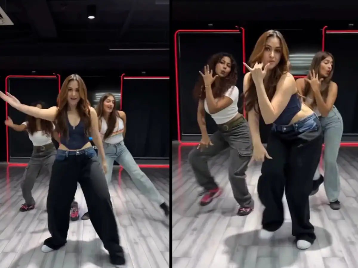 Simran AI video for KAAVAALAA song