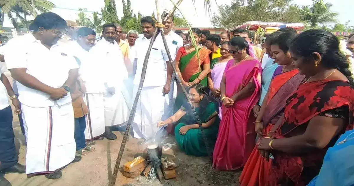 Kanchipuram District Collector,காஞ்சிபுரம் சமத்துவ பொங்கல் விழா ...