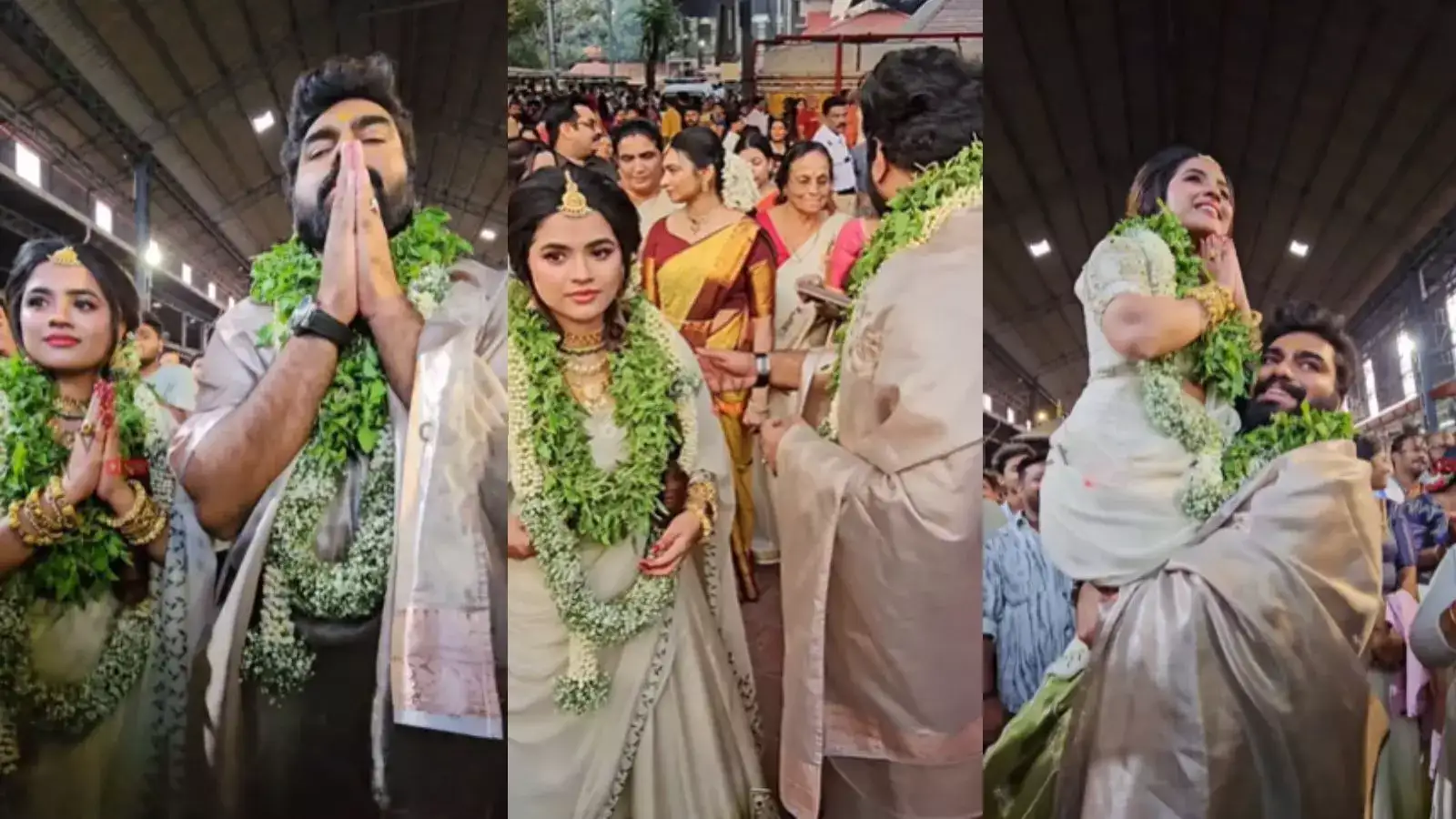 Robin Arathy Podi Wedding,ആ കണ്ണുകളിലെ തിളക്കം നിഷ്ക്കളങ്കമായ നോട്ടം ...