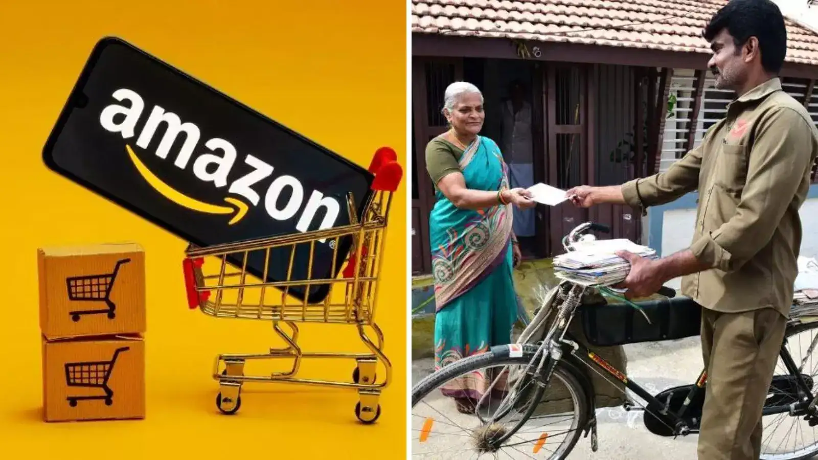 India Post Amazon Deal,அமேசான் போட்ட மெகா ஒப்பந்தம்.. இனி ஈசியா டெலிவரி ...