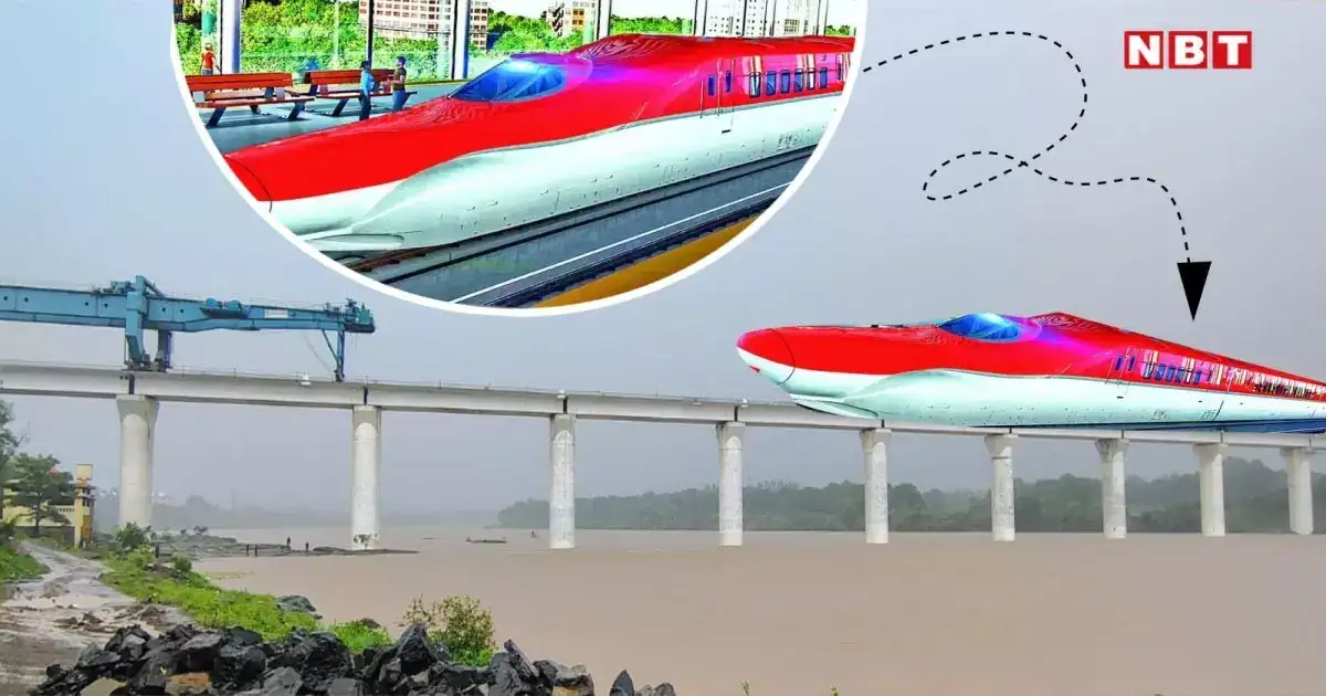 मुंबई अहमदाबाद बुलेट ट्रेन न्यूज,गुड न्यूज: गुजरात में अहमदाबाद-मुंबई बुलेट ट्रेन का 16 वां रिवर ...