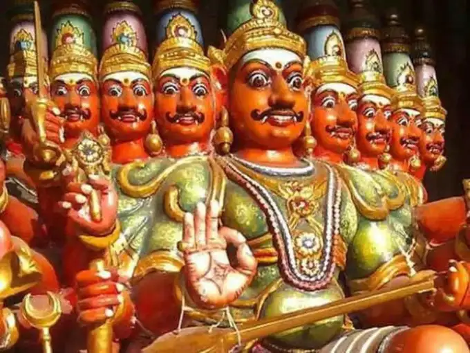 Ravana 10 Heads,ராவணனுக்கு பத்து தலை இருந்தது உண்மையா? பத்து தலைகளும் ...
