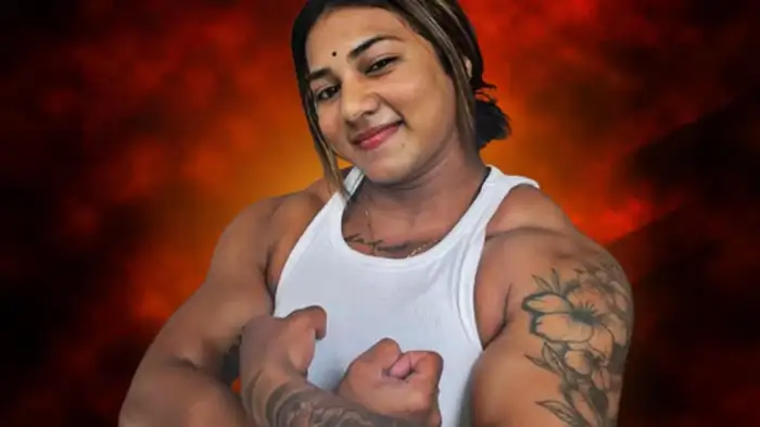 Karnataka bodybuilder bride's wedding photos go viral : கர்நாடக பெண் ...