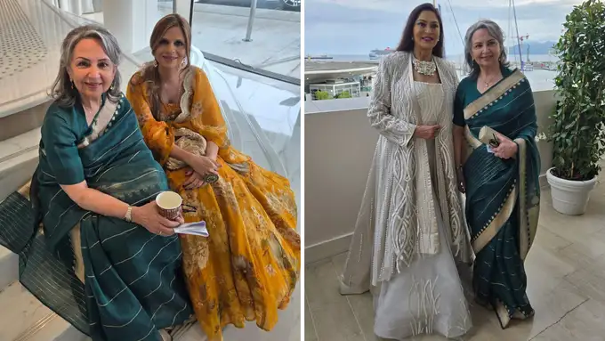 Sharmila Tagore Simi Garewal Cannes 2025, करीना की सास तो निकलीं बड़ी ...